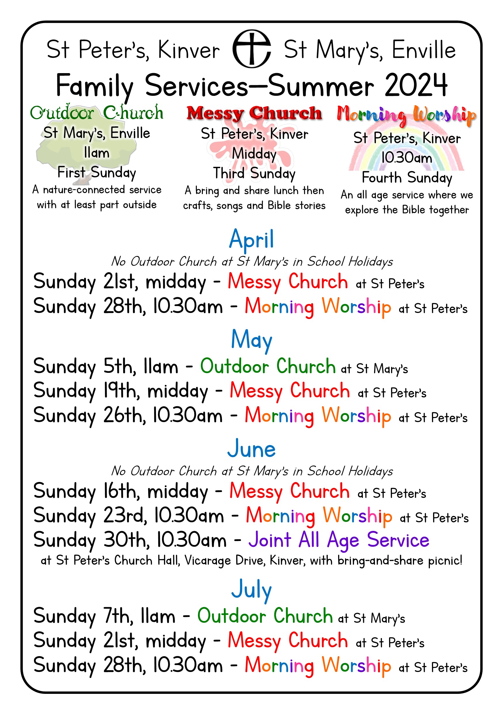 Children and Families - St Peter's Kinver